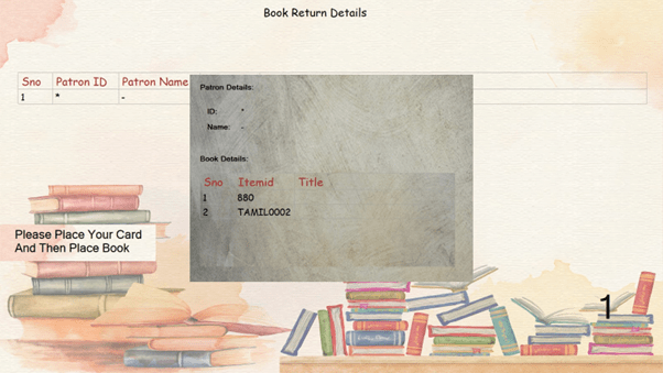 Library RFID ISmart Shelf