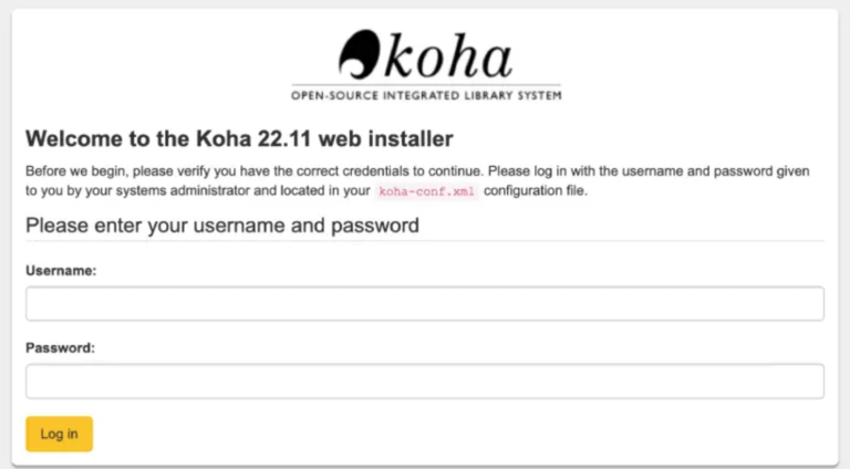 How to Install and Configure KOHA Library System on Ubuntu