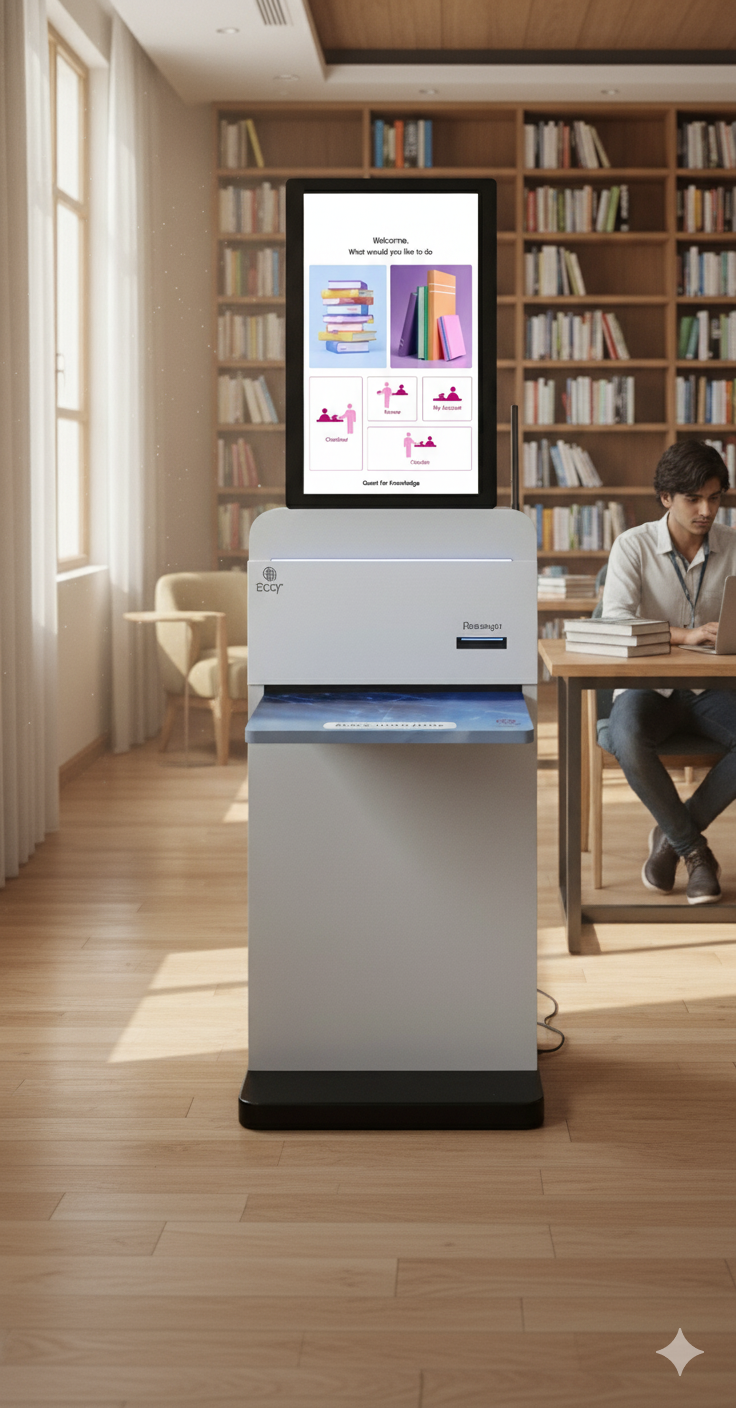 Library RFID SelfService Kiosk